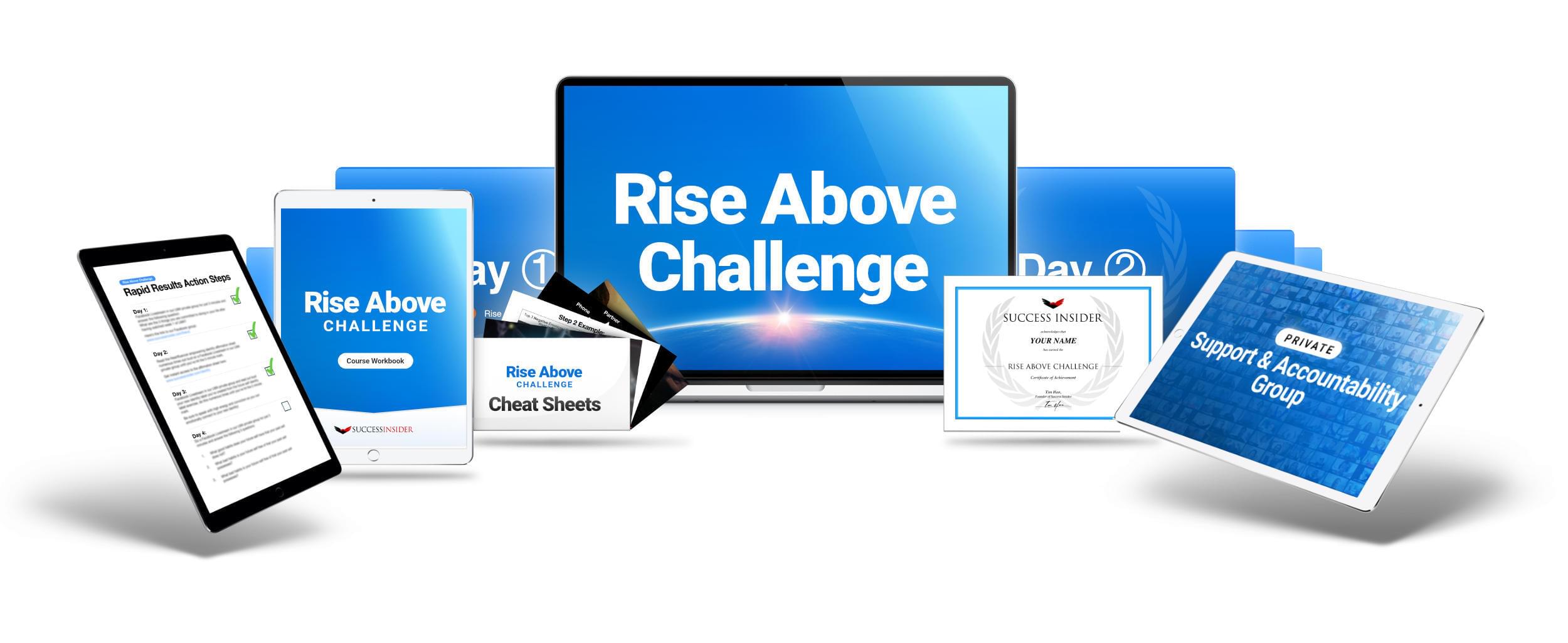 (RAC) Rise Above Challenge Course By Tim Han from Success Insider
